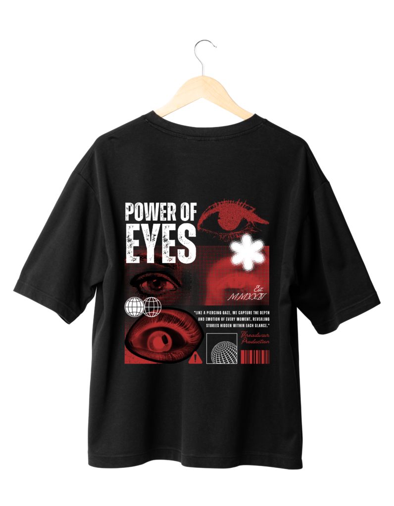 Piercing Vision Tee (Oversized) - Thread Wair