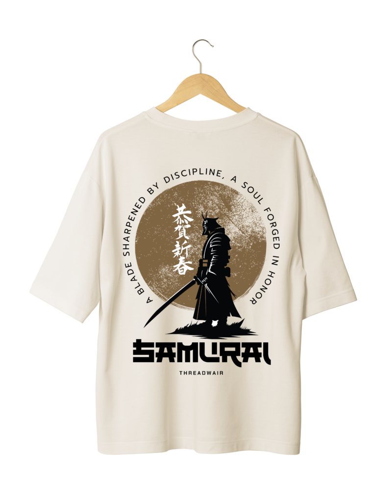 Samurai T-Shirt (Oversized) - Thread Wair